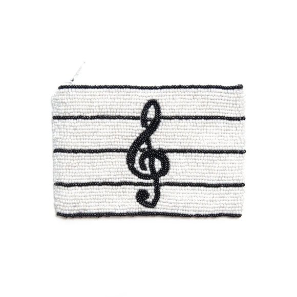 Tiana NY | Bags | Tiana Ny Treble Clef Music Brand New Beaded Coin ...